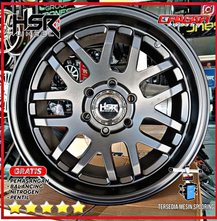 Jual VELG MOBIL LOBANG 6 FORTUNER PAJERO TRITON MUX DLL BLACK HSR ...