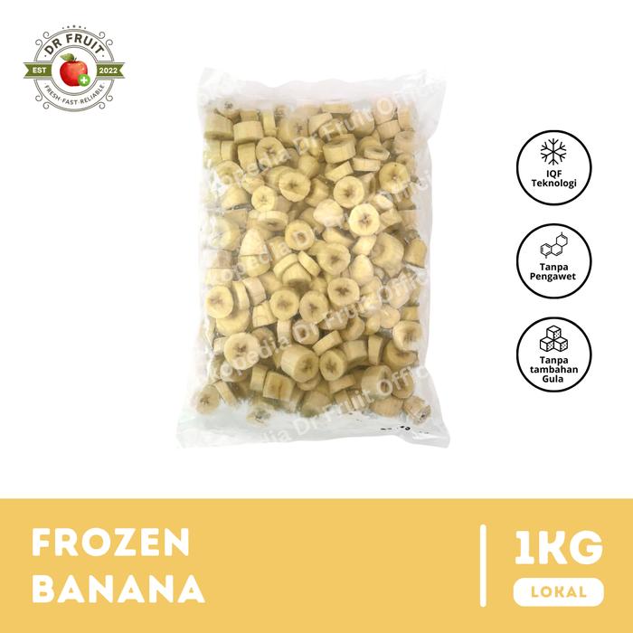 Jual Buah Pisang Beku | Frozen Banana (IQF) | 1 KG - Jakarta Pusat - Dr Fruit Official | Tokopedia