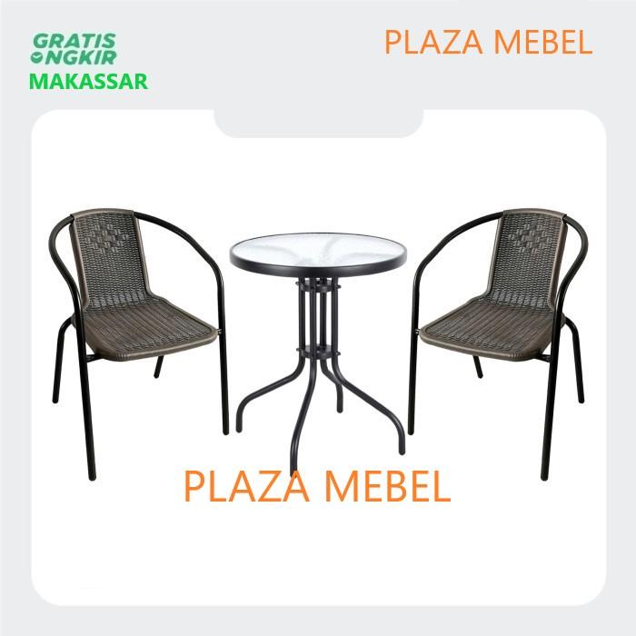 Jual Set Meja dan Kursi Teras Ciello Teraso Besi Minimalis - Kota ...