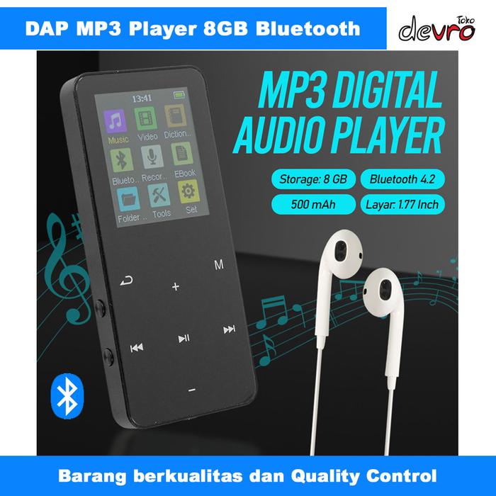 Jual DAP MP3 Digital Audio Player MP4 1.7 Inch Bluetooth 500mAh 8GB ...