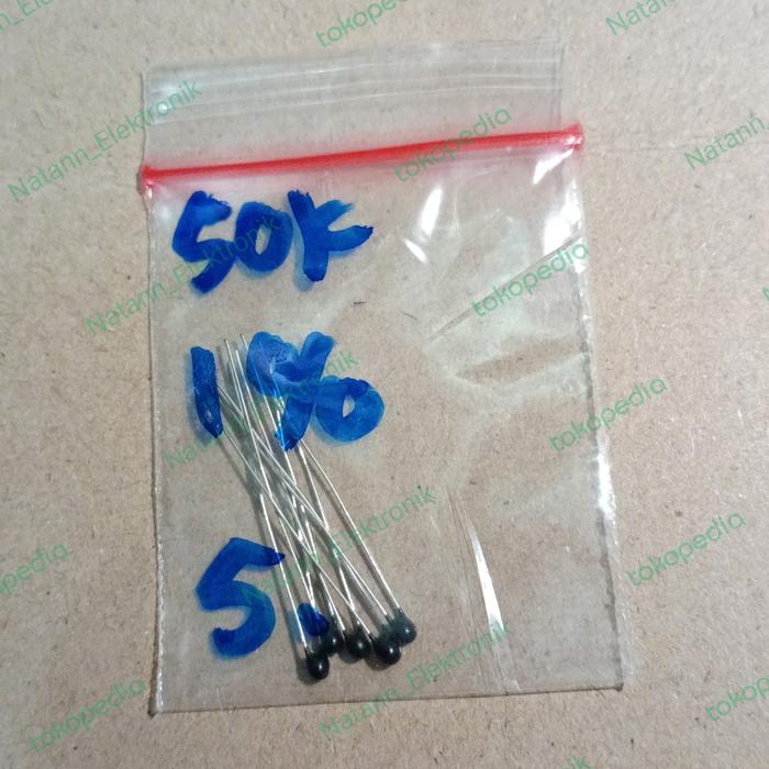 Jual 4103 thermistor sensor suhu ntc model tantalum 50k 50 k - Jakarta ...