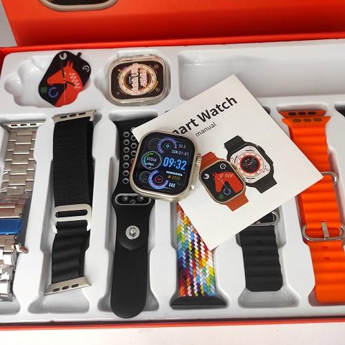 Jual Smartwatch Series 8 Ultra H 12 + Strap 7 In 1 Alumunium Ceramic ...