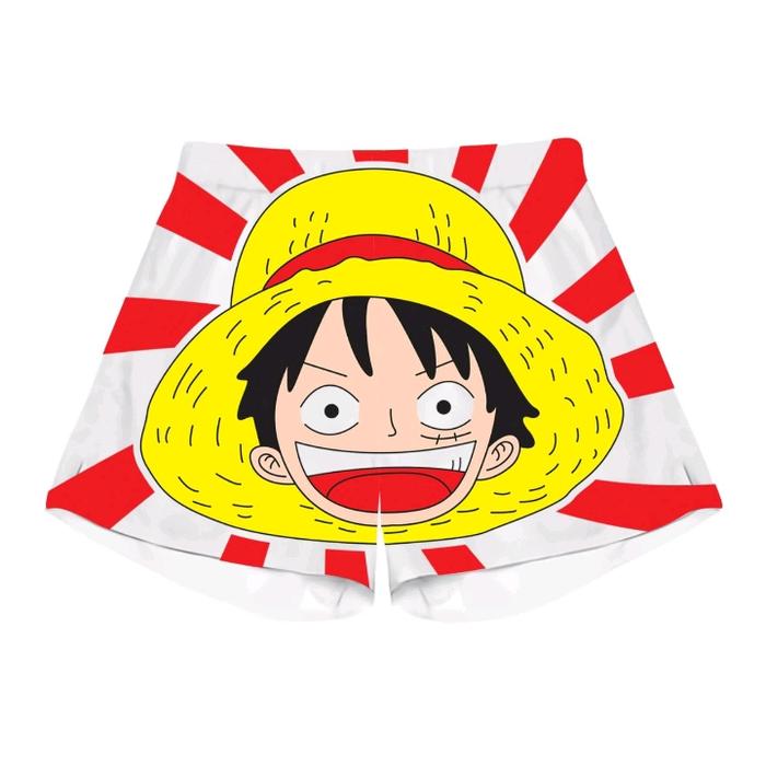 Jual Boxer Luffy One Piece Boxer Karakter Boxer Gambar Kartun Boxer ...