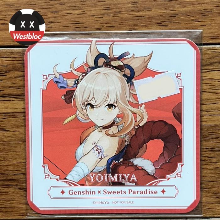 Jual Yoimiya Genshin Impact x Sweets Paradise Coaster Mihoyo Hoyoverse ...