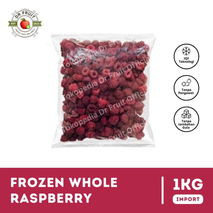 Jual Buah Raspberry Beku | Frozen Raspberry (IQF) | 1 KG - Jakarta Barat - Dr Fruit Official ...