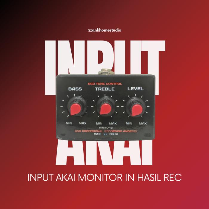 Jual Perekam Audio Suara Dari Mixer Ke Hp Android 3 Tone Control - Rca ...