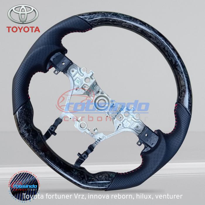 Jual Lingkar stir forged carbon toyota innova reborn, fortuner vrz ...