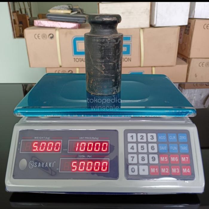 Jual Timbangan Buah Digital 40 Kg / Timbangan Sayur/sembako/laundry 40kg Di Seller Shin Store ...