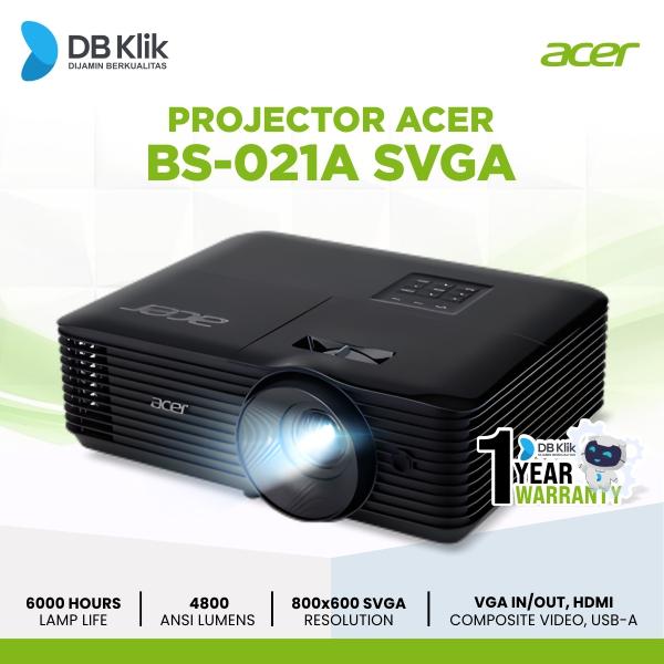 Promo Projector ACER BS-021A SVGA 4800 Ansi Lumens - BS021A Cicil 0% 3x - Jakarta Pusat - DBKlik ...