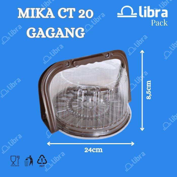 Promo Mika CT 20 Gagang 150 Pcs / Mika Tumpeng Cake Tray Alas+Tutup ...