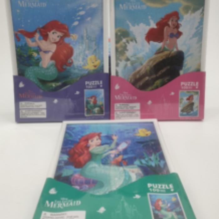 Jual Miniso Disney The Little Mermaid Collection 100-piece Puzzle Di ...