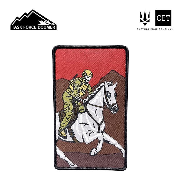 Jual Task Force Doomer 4 Horsemen Death Brown - Super Rare Morale Patch ...