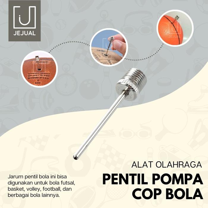 Promo COP BOLA/PENTIL POMPA Cop Basket Volly Futsal Jarum Pemompa ...