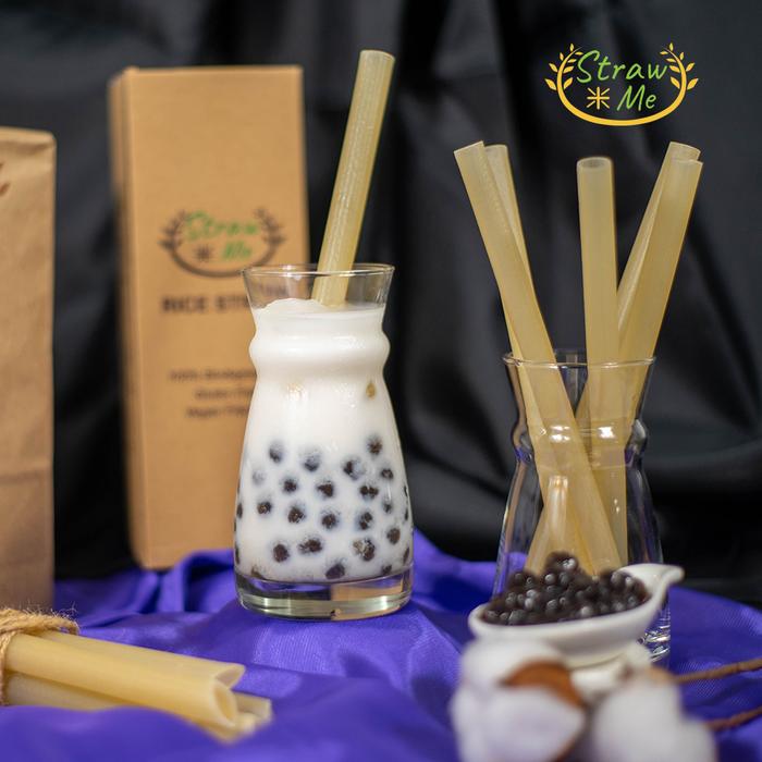Jual Straw Me Rice Straw Size L (14 mm) Original - Non Wrapping in Box ...