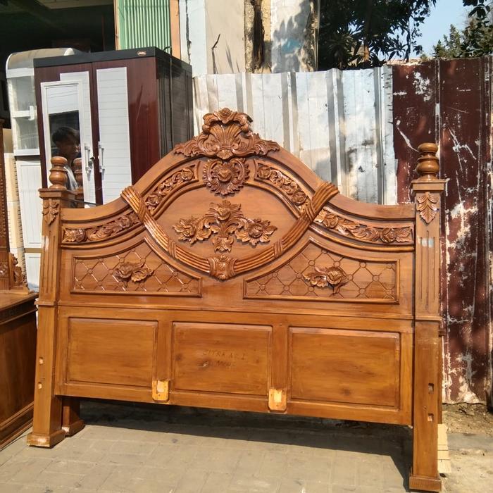Jual dipan kayu jati 180x200 tempat tidur citra larasati - Kota Bekasi ...