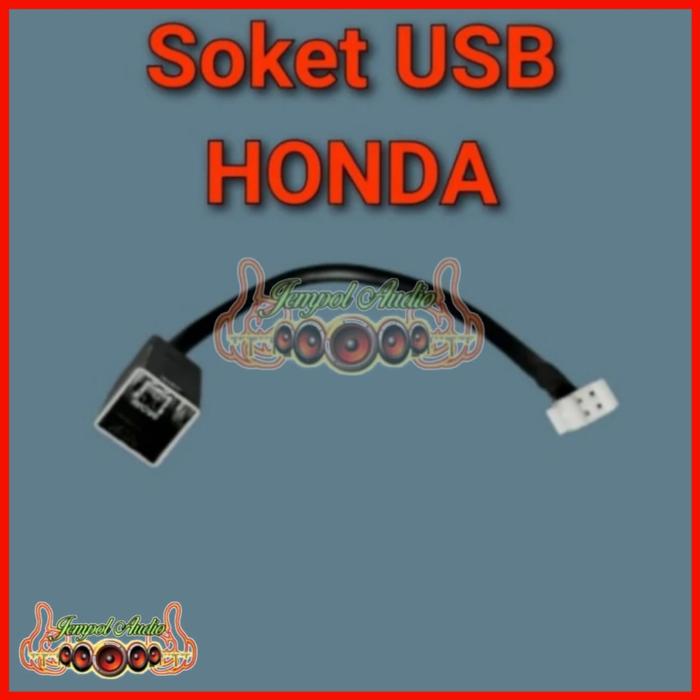 Jual kabel Soket Sambungan USB head unit Android Khusus mobil Honda ...