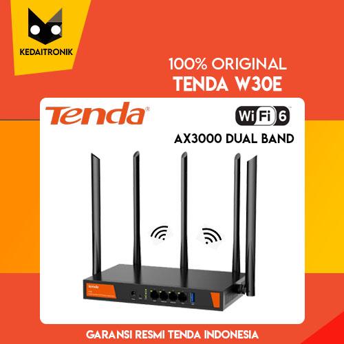 Jual Tenda W30E AX3000 Dual Band WiFi-6 Wireless Hotspot Router - Kota ...