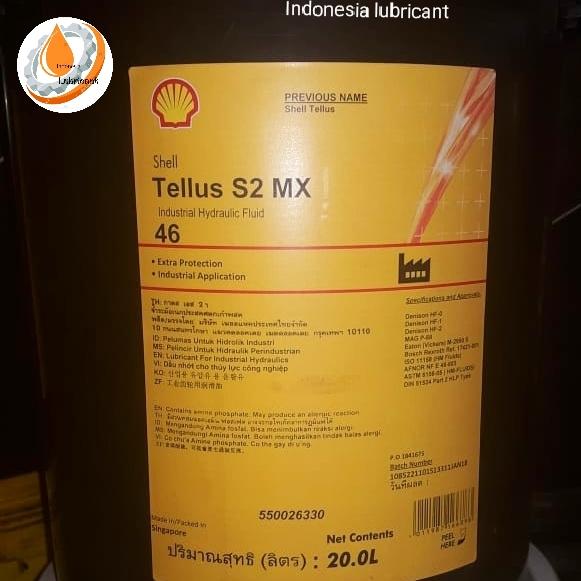 Jual Shell Tellus S2 MX 46 Oil hidrolik fluid Pail 20 Liter - Jakarta ...