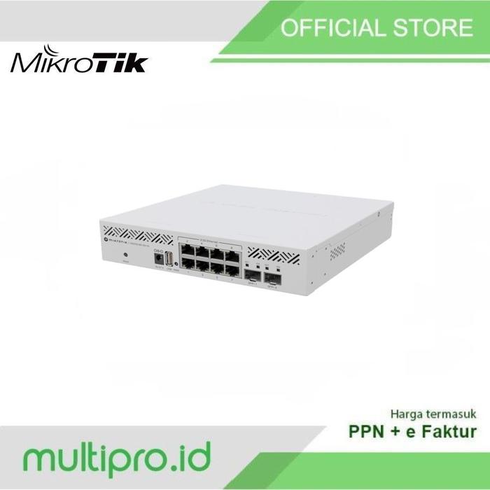 Promo Mikrotik CRS310-8G+2S+IN 8 ports 2.5G Ethernet and 2 ports 10G SFP+ Cicil 0% 3x - Jakarta ...