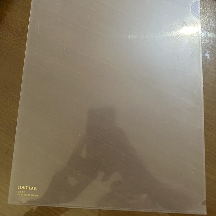 Jual Lihit lab clear folder folio isi 5 pcs map L bening transparan ...