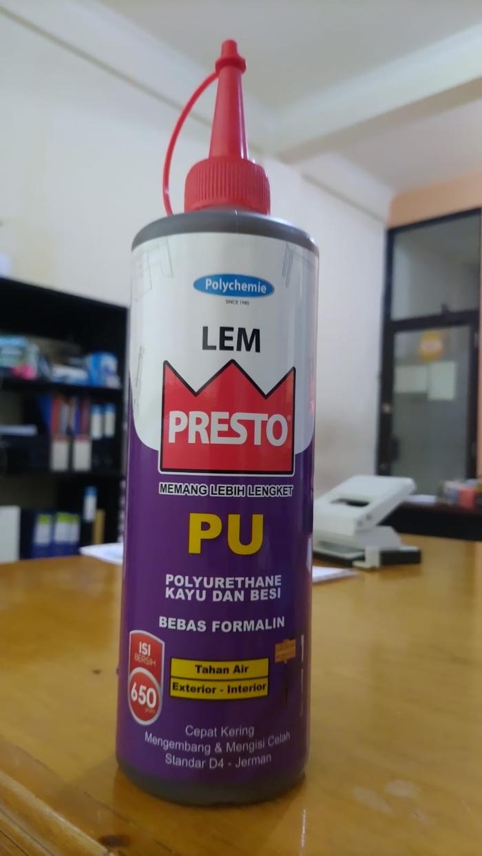 Jual Lem Presto PU Polyurethane - Kayu dan Besi - 650 Gram - Jakarta ...