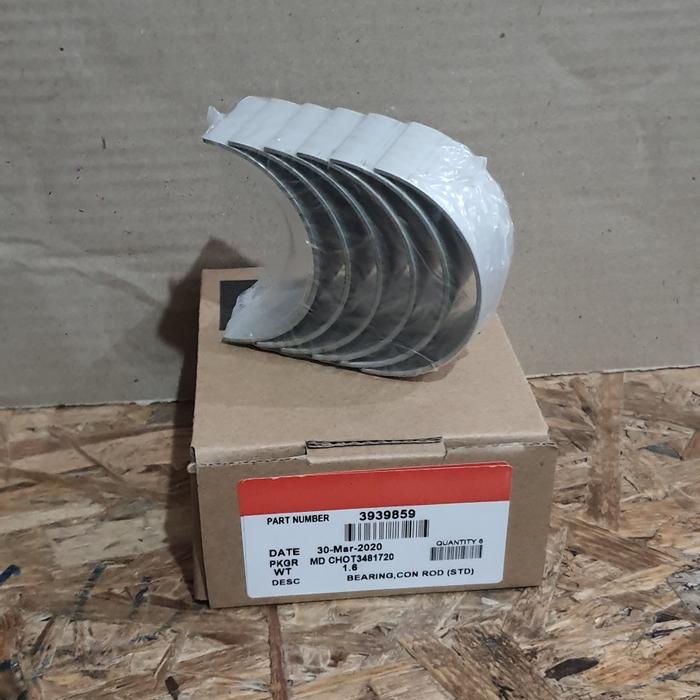 Jual BEARING CONROD SET CUMMINS PC200-8 QSB6.7 3969562-3939859 ...