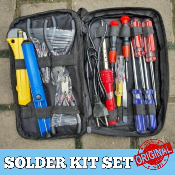 Jual Toolkit Electrical 14pcs SANDS Tool Kit Elektronik Set Lengkap 14 ...