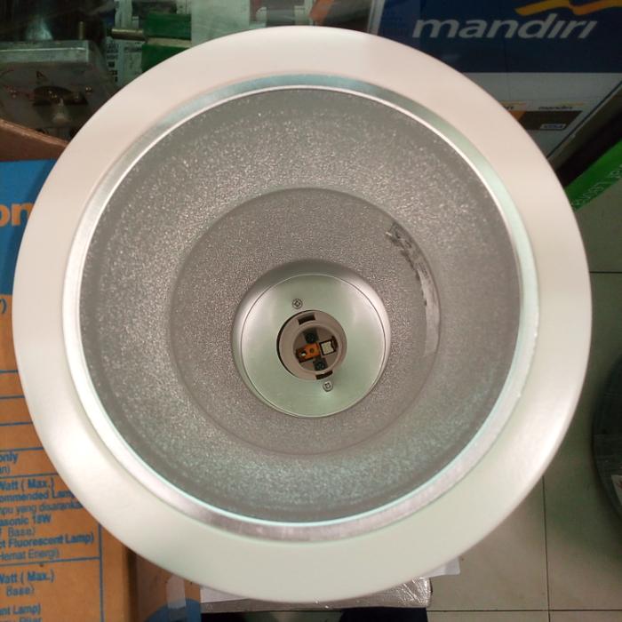 Jual Downlight Plafond ukuran 4 in / 4 inch 2 kaki Warna Putih ...