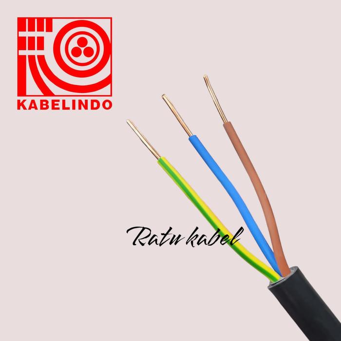 Jual NYY 3x4 mm KABELINDO / KABEL TUFUR 3 X 4 MM LINDO / KABEL ENGKEL ...