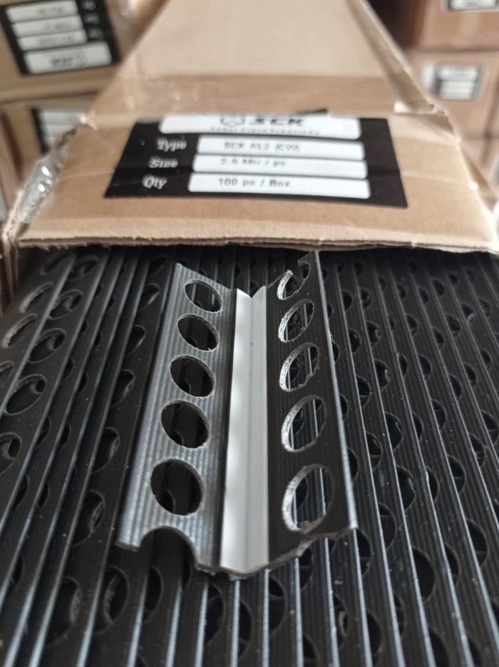 Jual cornerbead upvc/ Inner bead Sudutan dalam tembok UPVC PVC SCK AL 2 ...