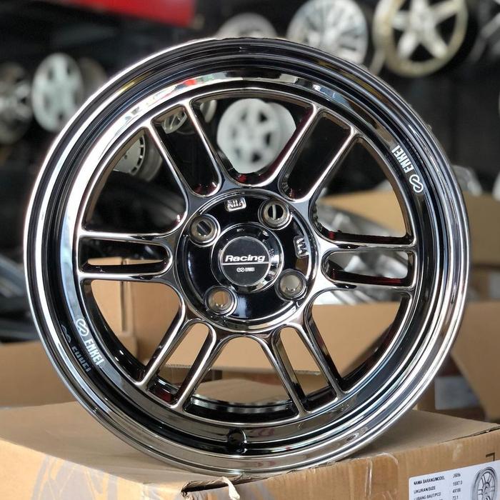 Jual velg mobil ring 15 ENKEI RPF1 SBC BLACK CHROME velg r15 jazz brio city - Jakarta Selatan ...