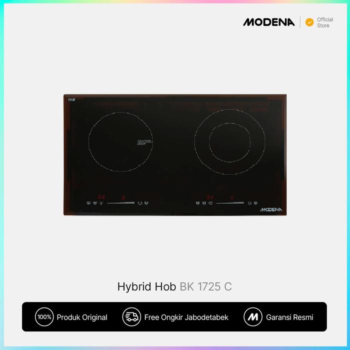 Jual Modena Hybrid Hob - Bk 1725 C (kombinasi Induksi & Ceramic) Di ...