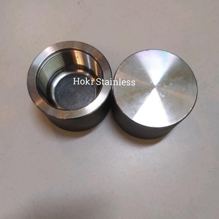 Jual Dop / End Cap Besi Class 3000 Drat 3/8" inch - Jakarta Barat ...