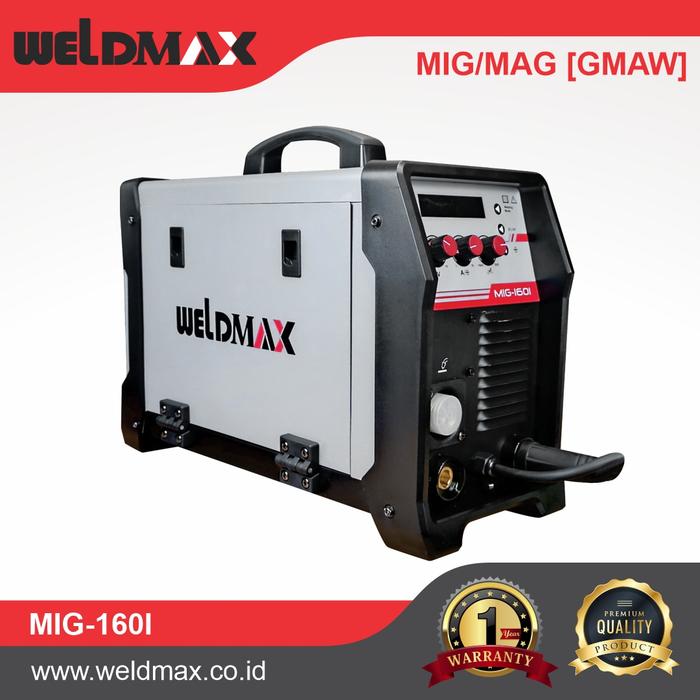 Jual MESIN LAS GENERASI TERBARU MIG-160I WELDMAX / MMA (MIG-160I ...