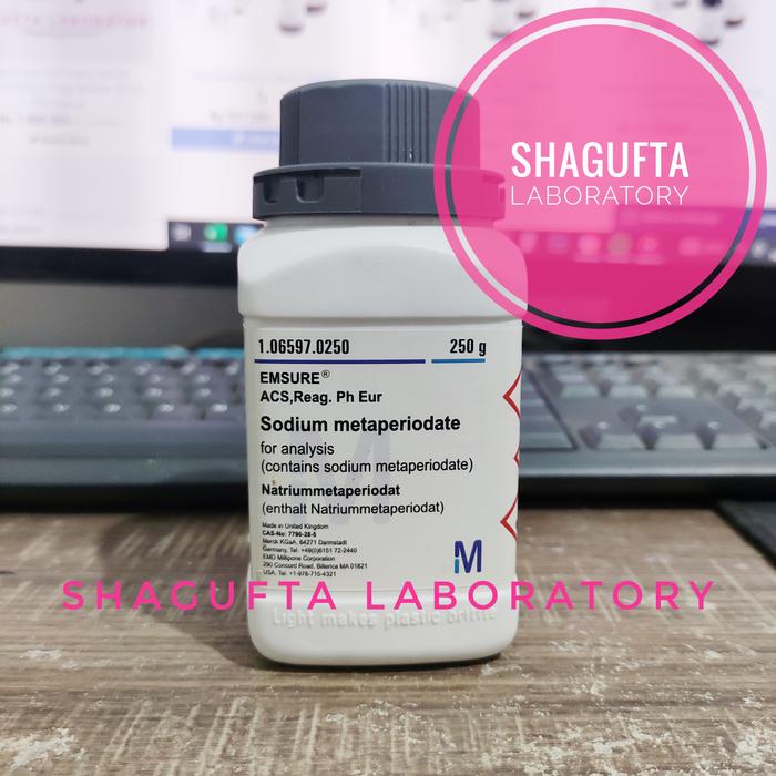 Jual SODIUM METAPERIODATE FOR ANALYSIS EMSURE 250GR - MERCK 106597 ...
