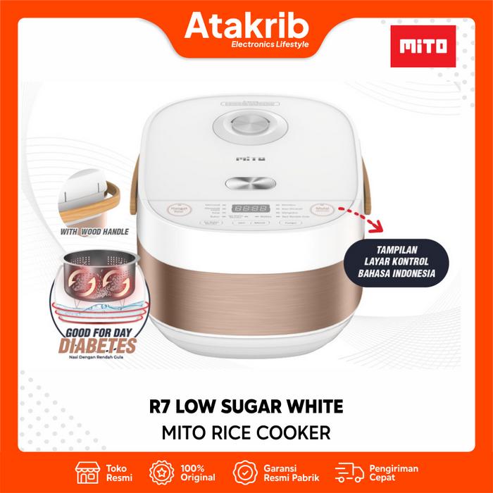 Promo MITO RICE COOKER R7 LOW SUGAR WHITE 2 Liter Cicil 0% 3x - Kab ...