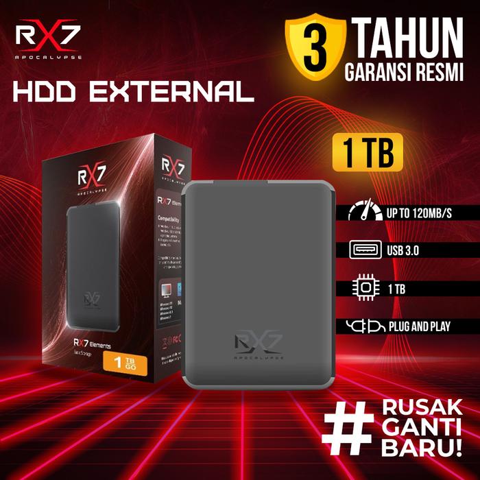 Jual HDD EXTERNAL 1TB RX7 ELEMENTS / EXPANSION GARANSI RESMI 3 TAHUN ...