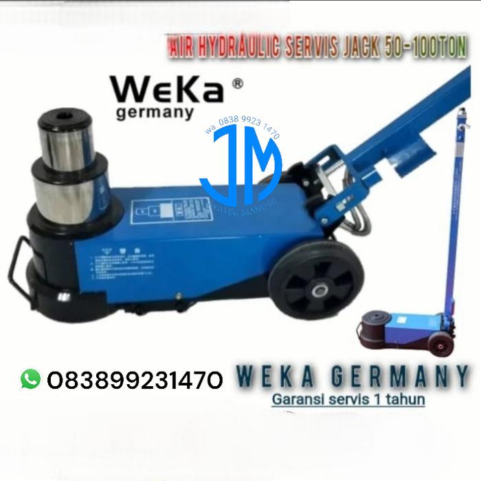 Jual Air hydraulic jack dongkrak buaya angin 25-50 ton weka germany ...