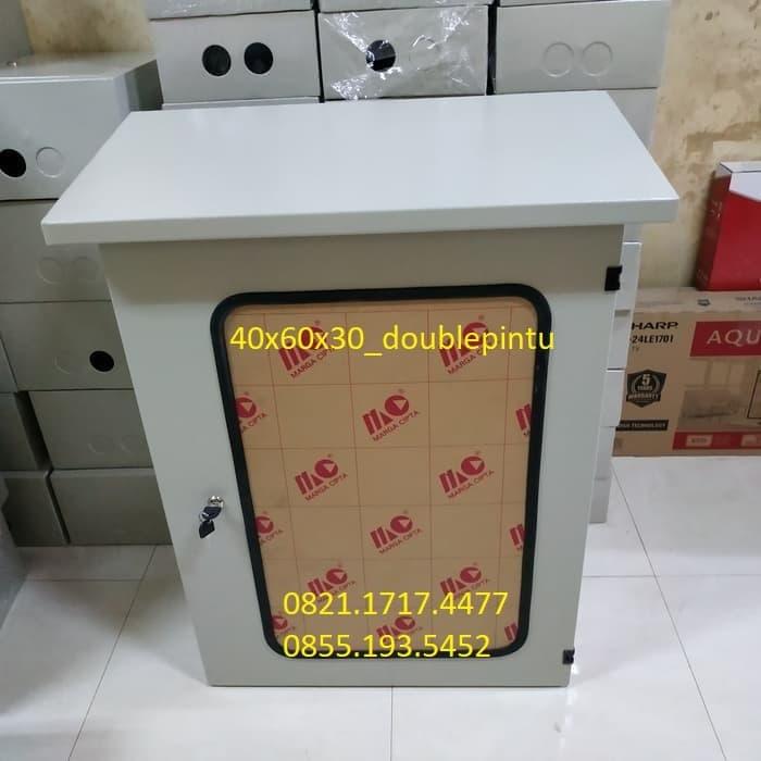 Jual Box panel outdoor 40x60 double pintu 60x40 40 x 60 x 30 60 x 40 x ...