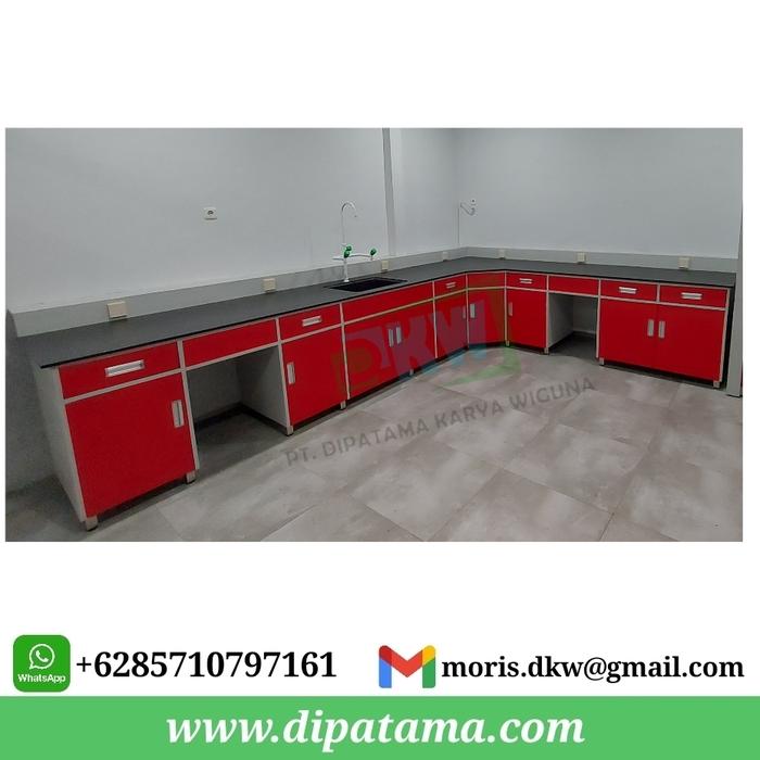 Jual Meja L Corner Bench Laboratorium HPL - Phenolic - Kab. Sidoarjo ...