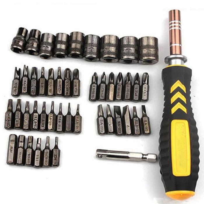 Jual SET OBENG PROFESIONAL TOOLS SET Multifungsi 48 In 1 Simple Lengkap ...