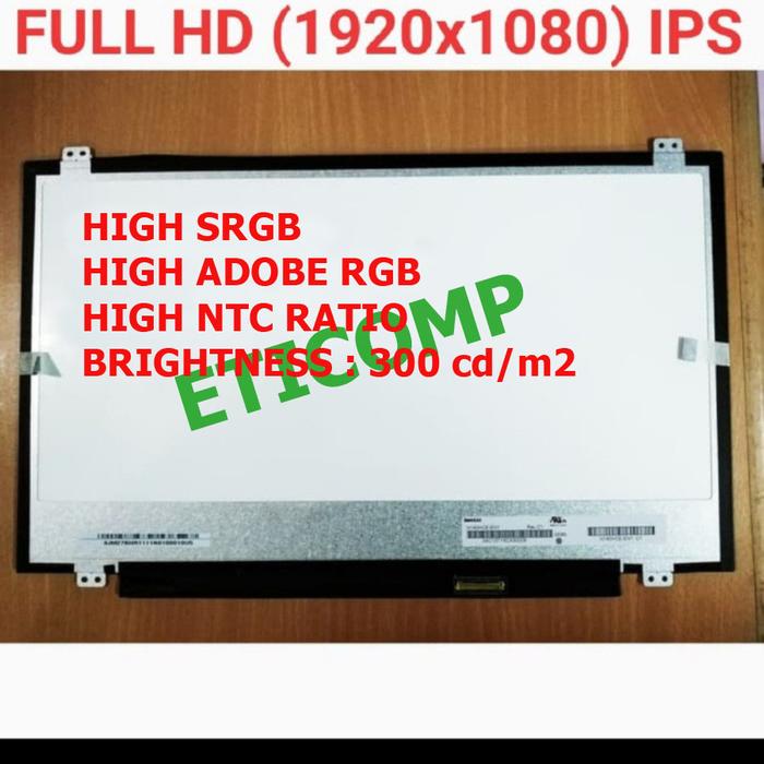 Jual LED LCD ACER ASPIRE E14 E5-475 E5-476 E5-476G FULL HD IPS HIGH ...
