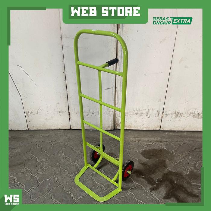 Jual Trolley Barang Lory Coca Cola Lori Barang Serbaguna Roda 7" Tebal ...