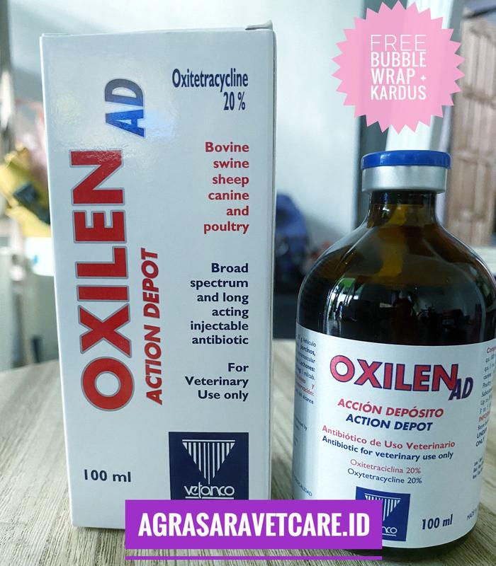 Jual OXILEN AD 100 ML -OKSITETRASIKLIN OXYTETRA LA BIO TETRA - Kota Blitar - agrasaravet | Tokopedia