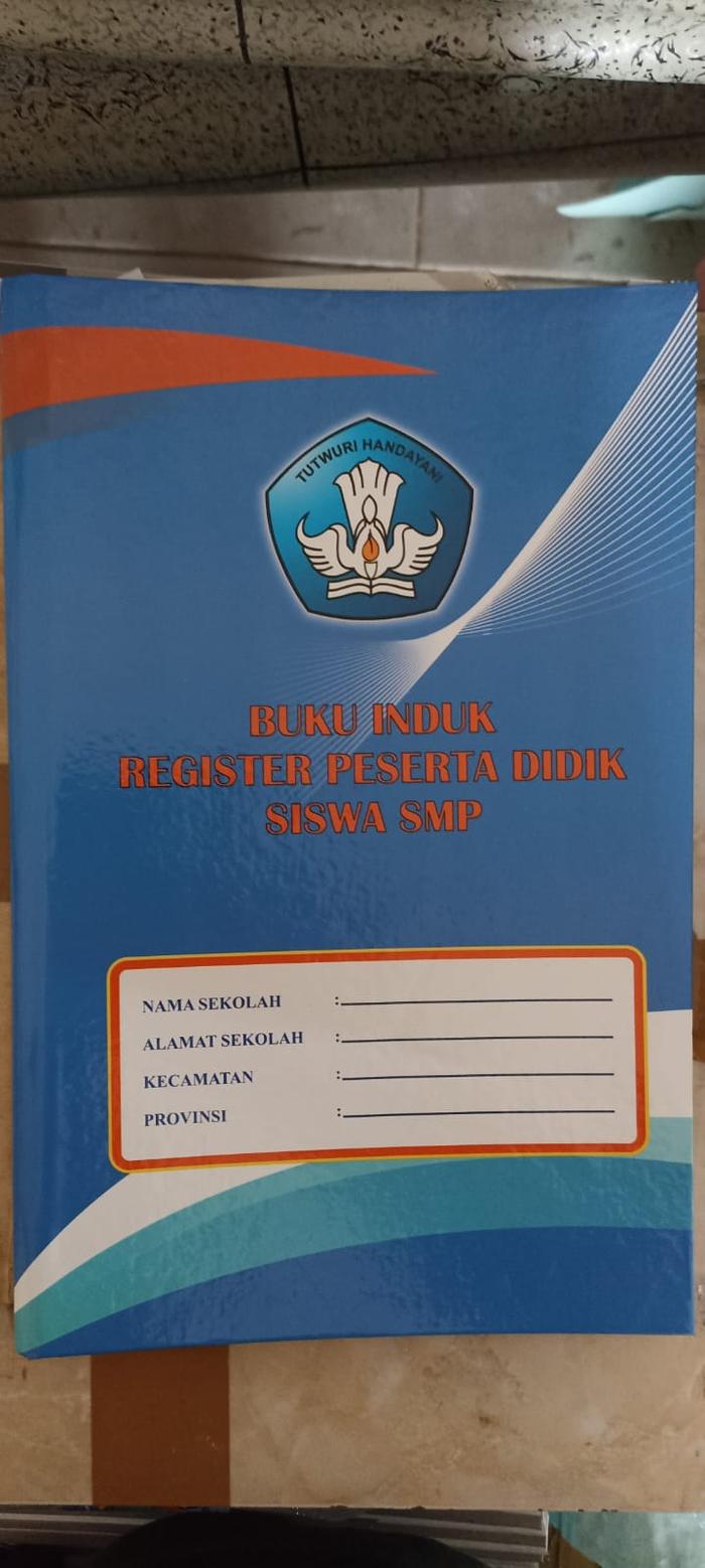 Jual Buku Induk Register SMP Kurikulum Merdeka original 2024 - Kota ...