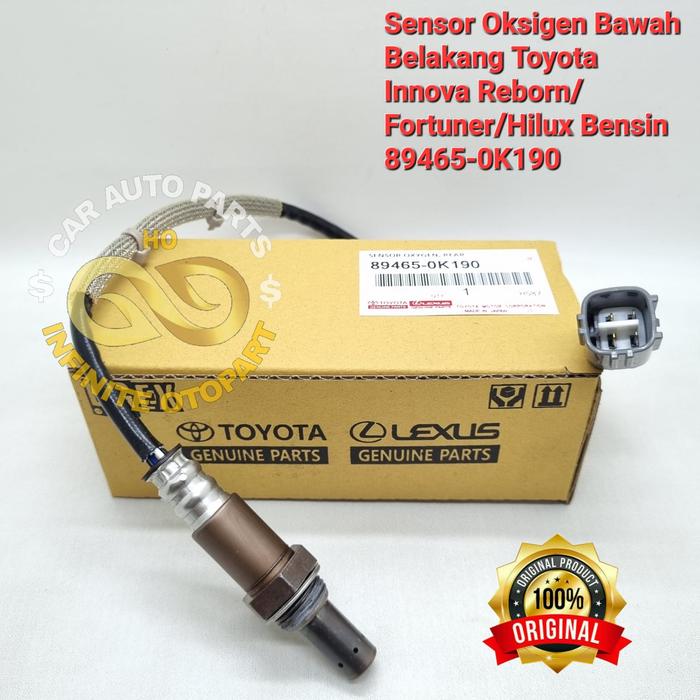 Jual SENSOR OKSIGEN O2 BELAKANG BAWAH TOYOTA INNOVA REBORN FORTUNER ...