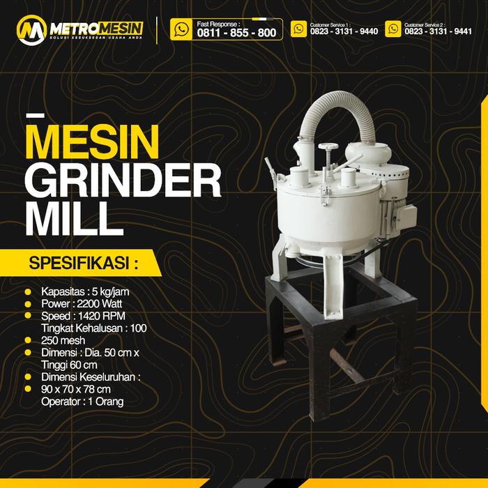 Jual MESIN GRINDER MILL - Kab. Malang - PT. Metro Mesin Mendunia ...