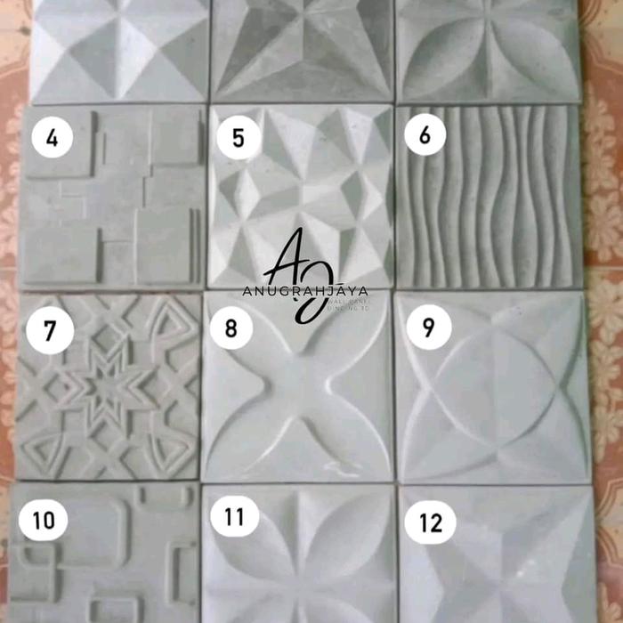 Jual roster minimalis tempel / wall panel/ ornamen beton minimalis ...