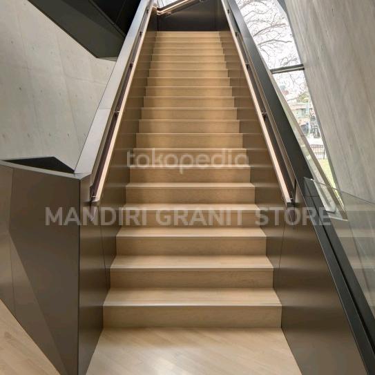 Jual granit tangga double bevel 30x80 30x90 30x100 30x120 custom ukuran ...