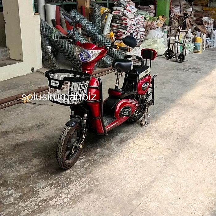 Jual selis murai non baterai complete set sepeda listrik display merah ...